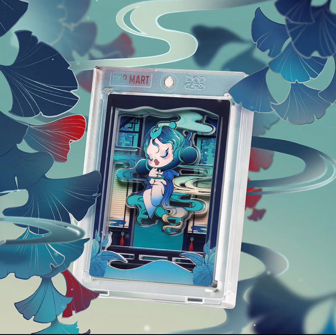 SKULLPANDA Mirage Series Art Collection Card – whale tide play