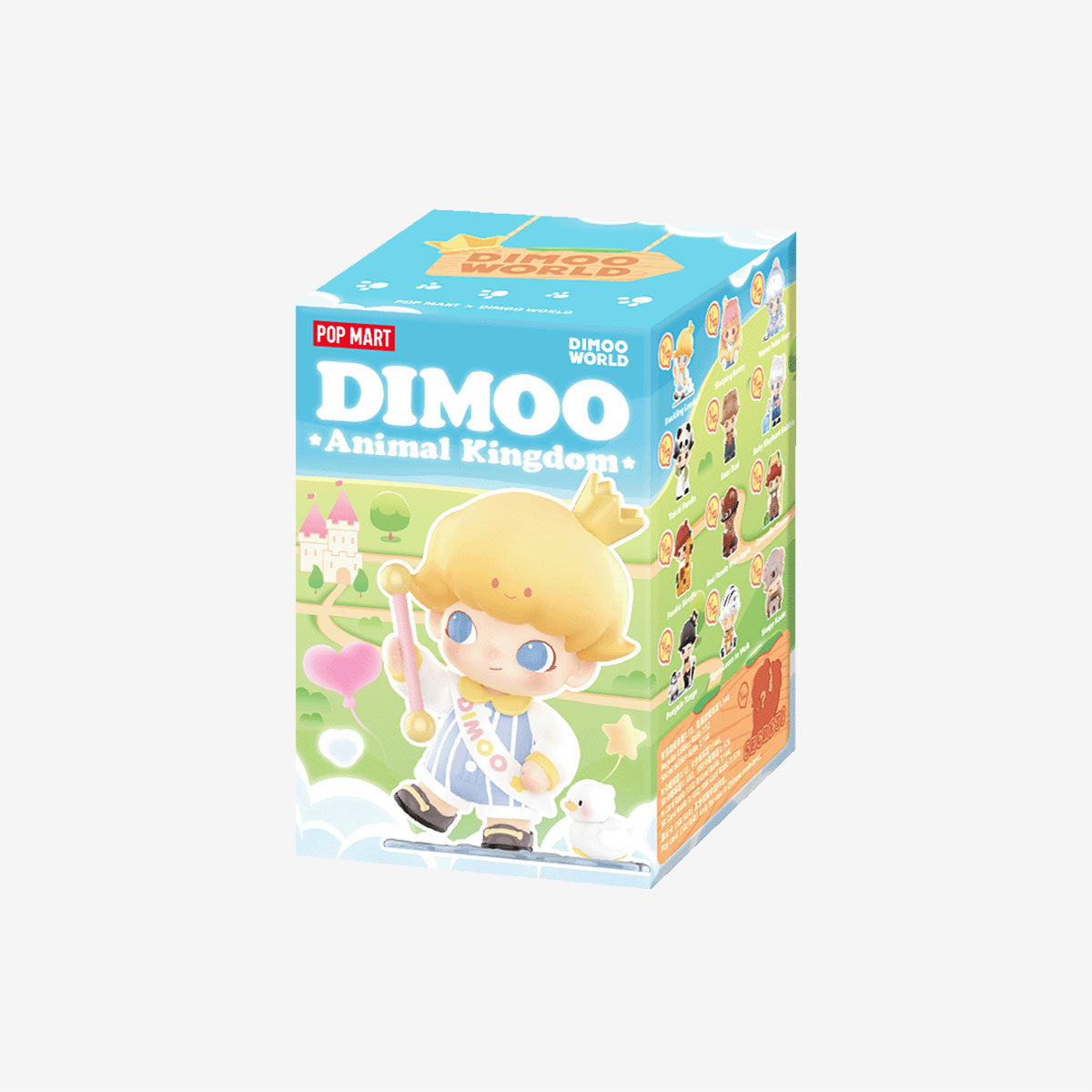 DIMOO Animal Kingdom Series Figures – whale tide play