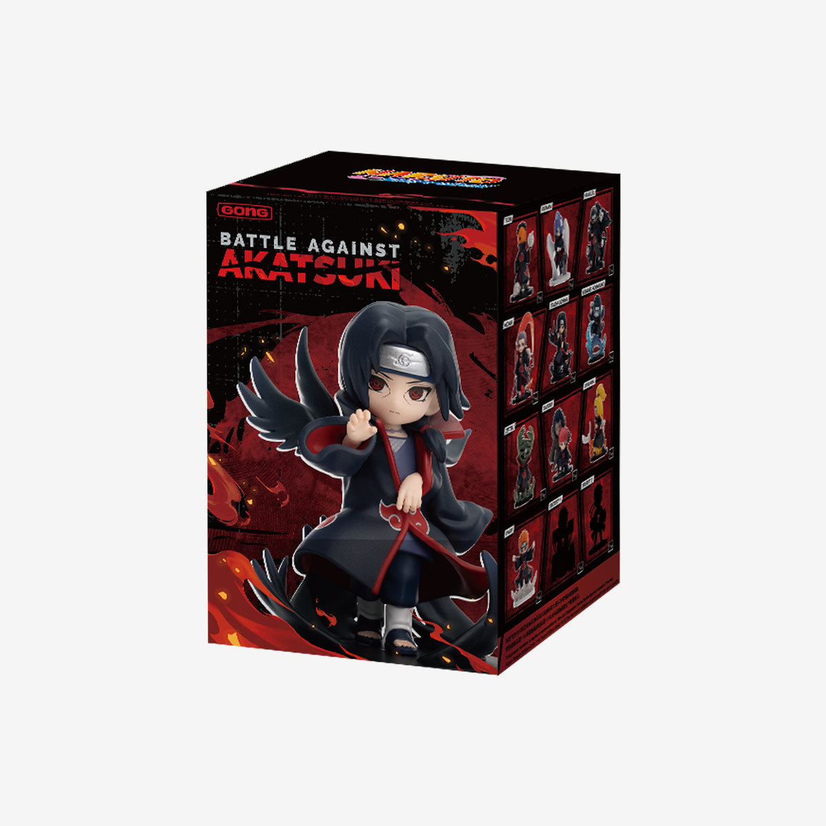 Naruto: Shippuden Series Battle Against Akatsuki Themed Figure – whale ...
