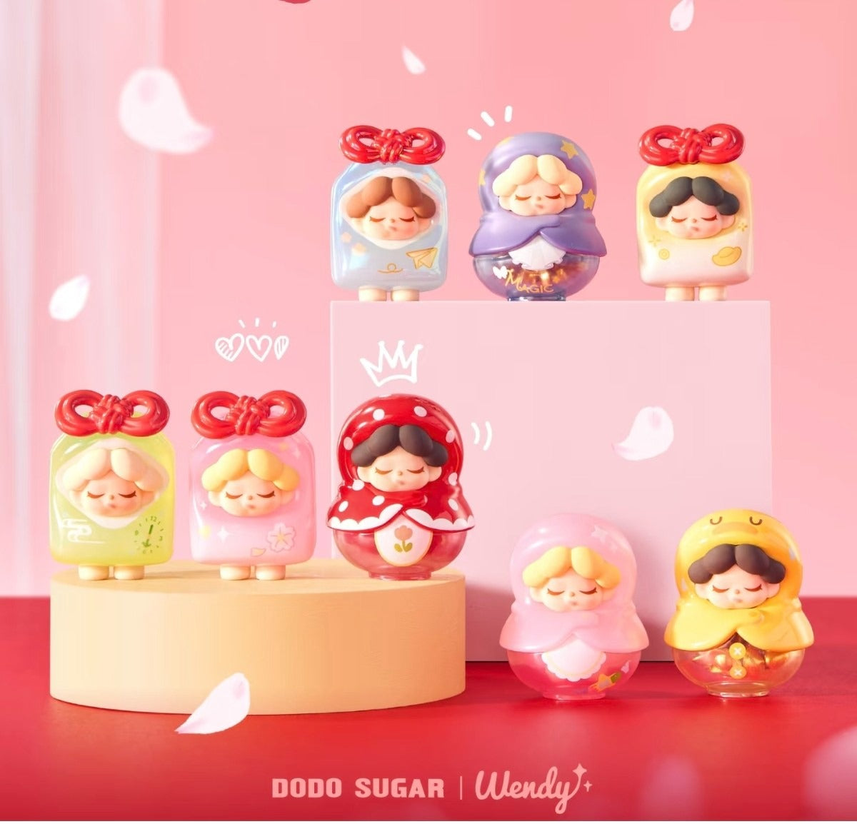 Wendy's Good Luck Has Arrived Series Cute Particle Blind Boxes – whale ...