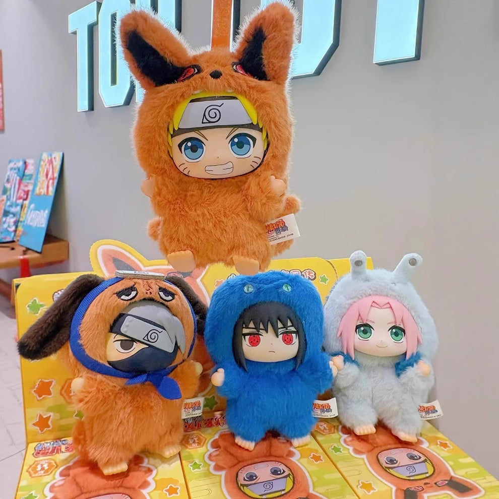 TOPTOY Naruto Shippuden Cute Beast Party Blind Box – whale tide play